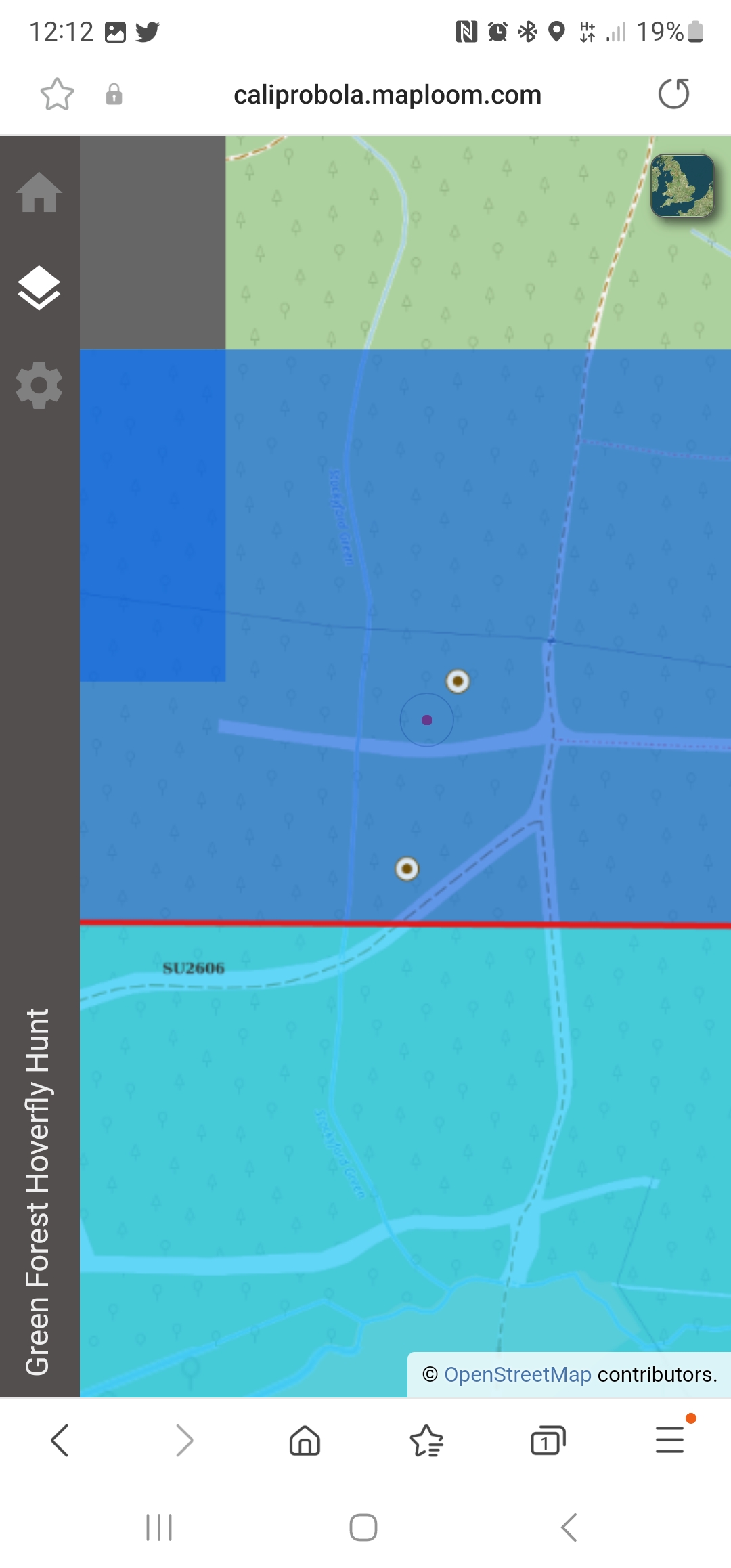 Maploom helps the search for rare species